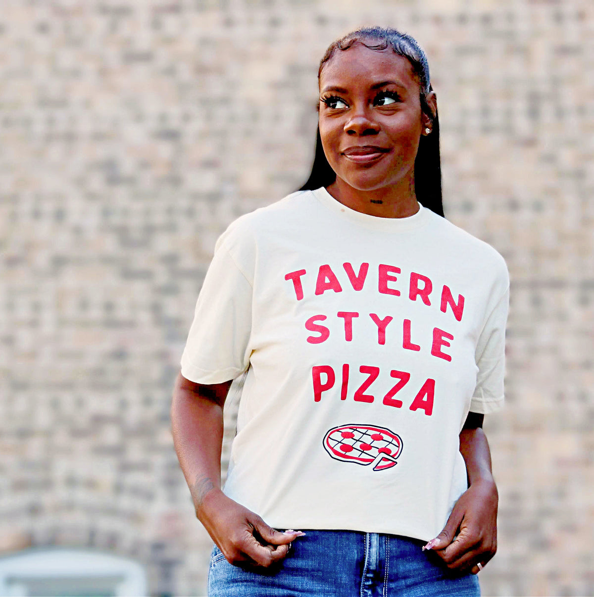 Tavern Style Pizza Shirt - Chitown Clothing