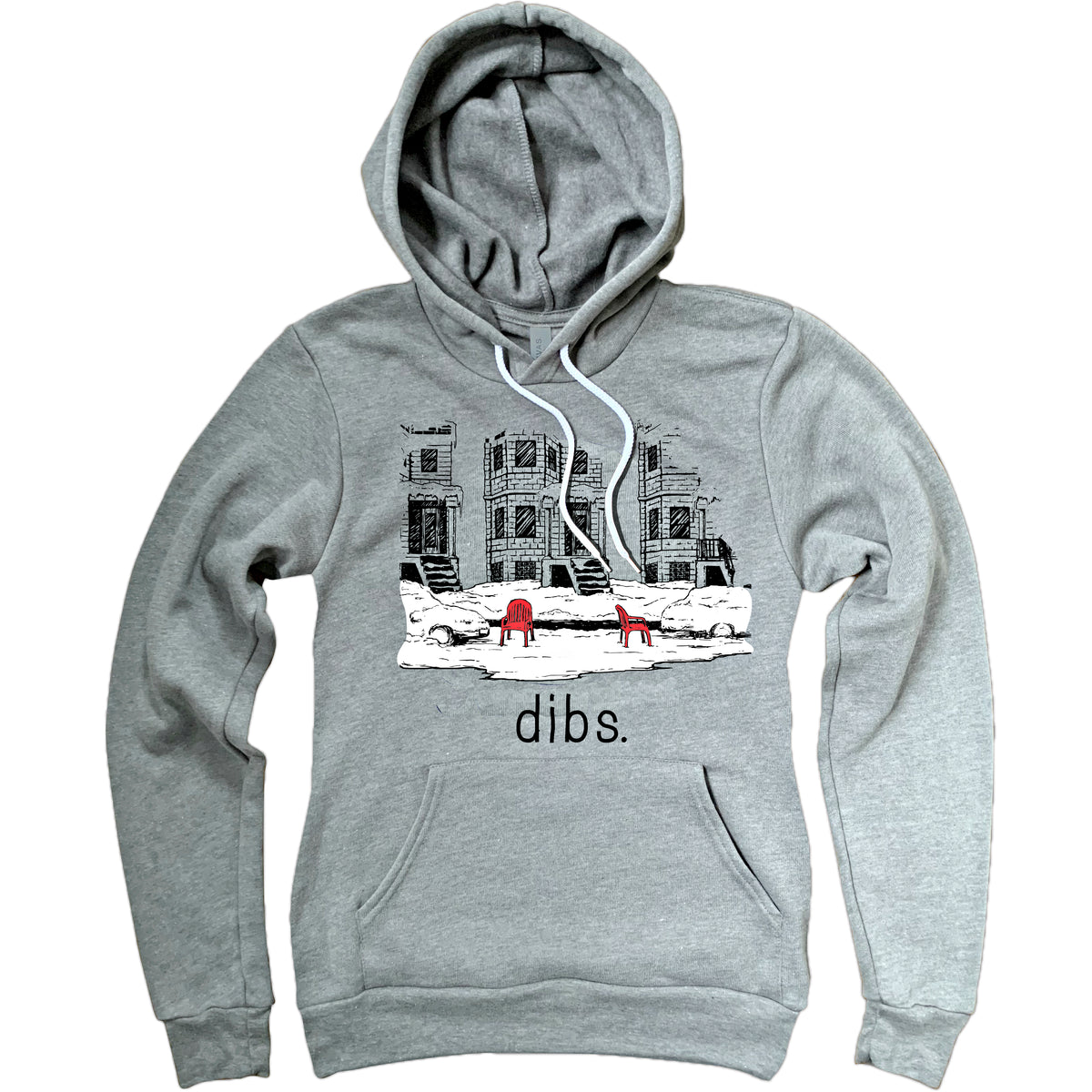 Dibs Parking Hoodie - Chitown Clothing